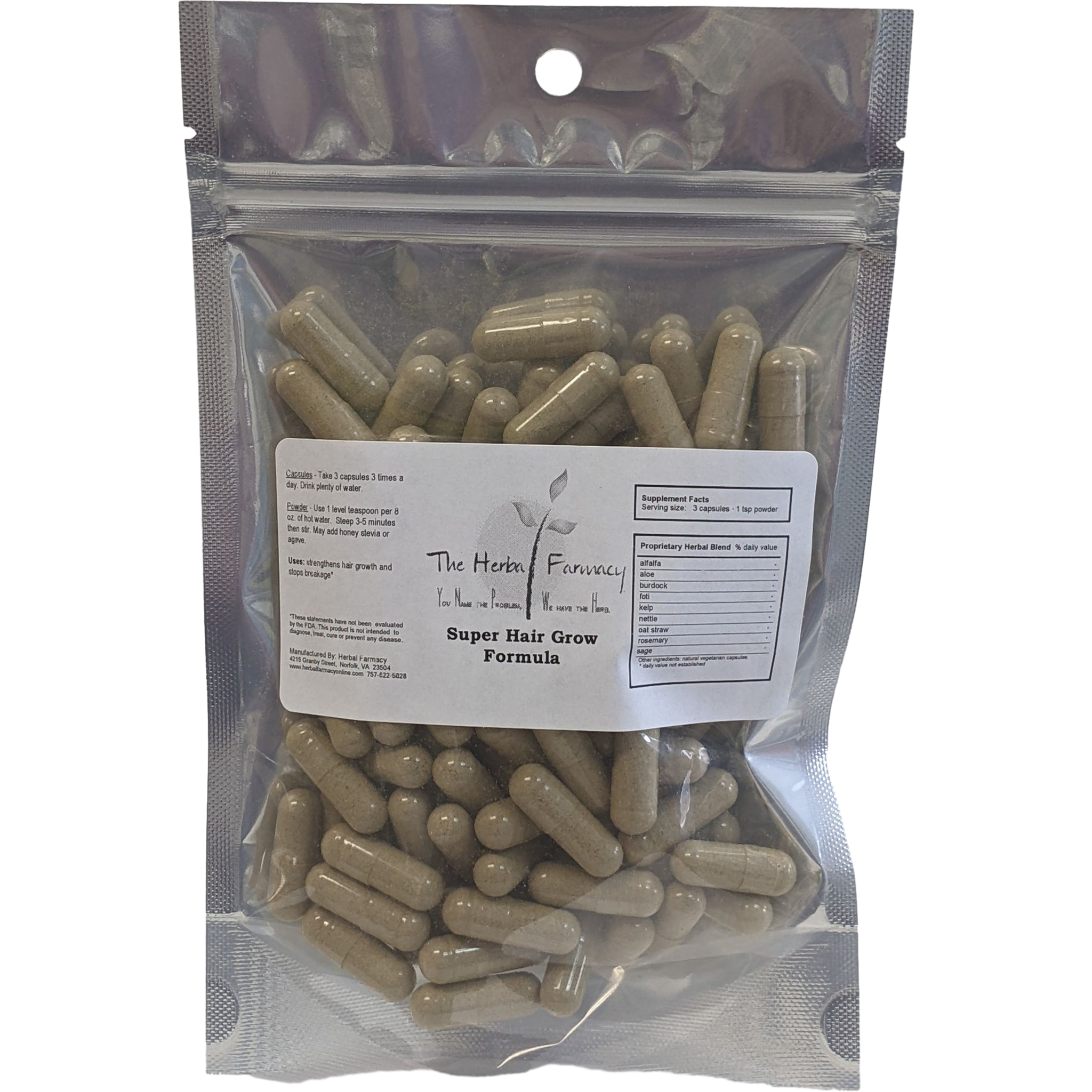 Super Hair Grow Formula – Herbal Farmacy